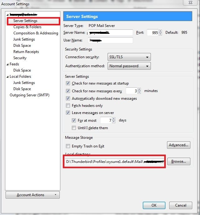 How To Move Thunderbird Mails Or Profile Data From One Location To 