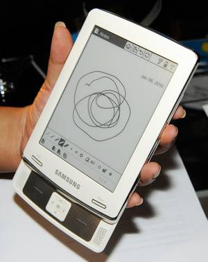 Samsung partnering with Google unveils e-Reader - Techglimpse