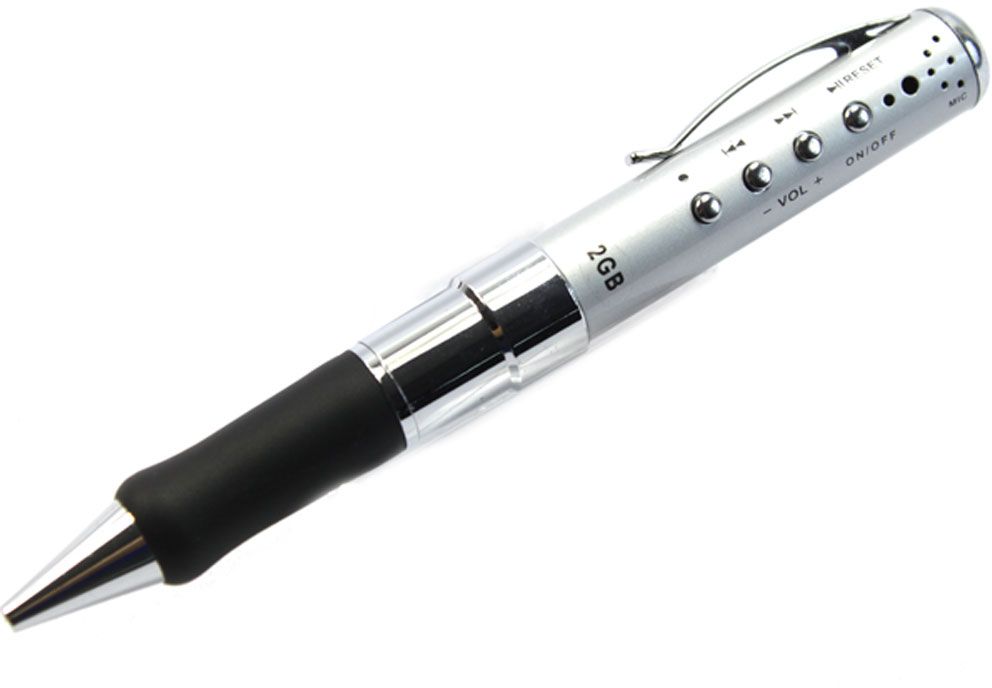 Silver Dolphin 2GB USB Voice recorder pen - Techglimpse