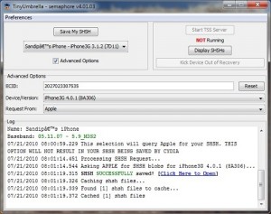 Save SHSH Blobs using TinyUmbrella to downgrade Firmware [iOS 6.1] - Techglimpse