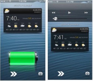 Decorate your iPhone Lockscreen by placing live widgets using LockHTML2 ...
