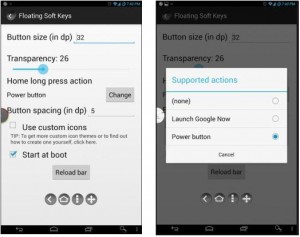Add Floating Soft Key buttons on top of any active application in Android - Techglimpse