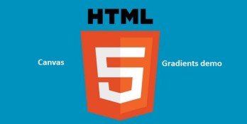 Create Linear and Radial Gradient Fill for shapes in HTML5 Canvas - Techglimpse