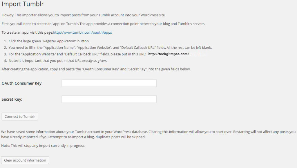 A complete guide to import your posts from Tumblr to WordPress ...