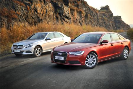 Mercedes Benz E 200 vs Audi A6 2.0 TFSI - A Battle between the giants ...