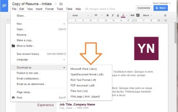 Use Google Docs Template to create professional looking Resume and ...