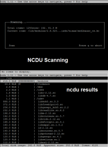 How to install NCurses Disk Usage (ncdu) similar to 'du' on Linux ...