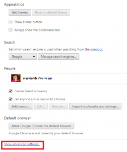 How to enable LocalStorage support in Google Chrome browser - Techglimpse