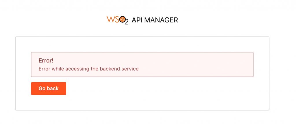 Error Accessing Backend Service Wso2 Forgot Password Techglimpse