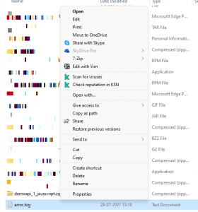 Get back the classic right-click context menu in Windows 11 - Techglimpse