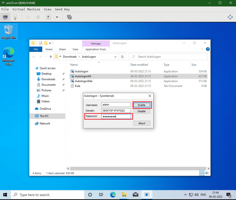 How to configure Windows VM Autologin for OpenStack Cloud - Techglimpse
