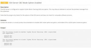 Disable Weak Key Exchange Algorithm, CBC Mode in SSH - Techglimpse