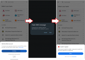 Unable to add bank account to GPay? [Fix] is here - Techglimpse